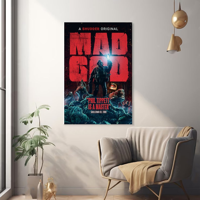 Mad God (2022) Movie Poster, Home Decoration, Festival Gifts, Office ...