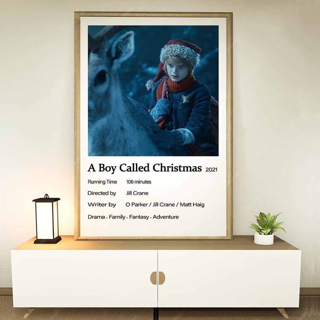 A Boy Called Christmas (2021) Movie Poster, Home Decoration, Festival ...