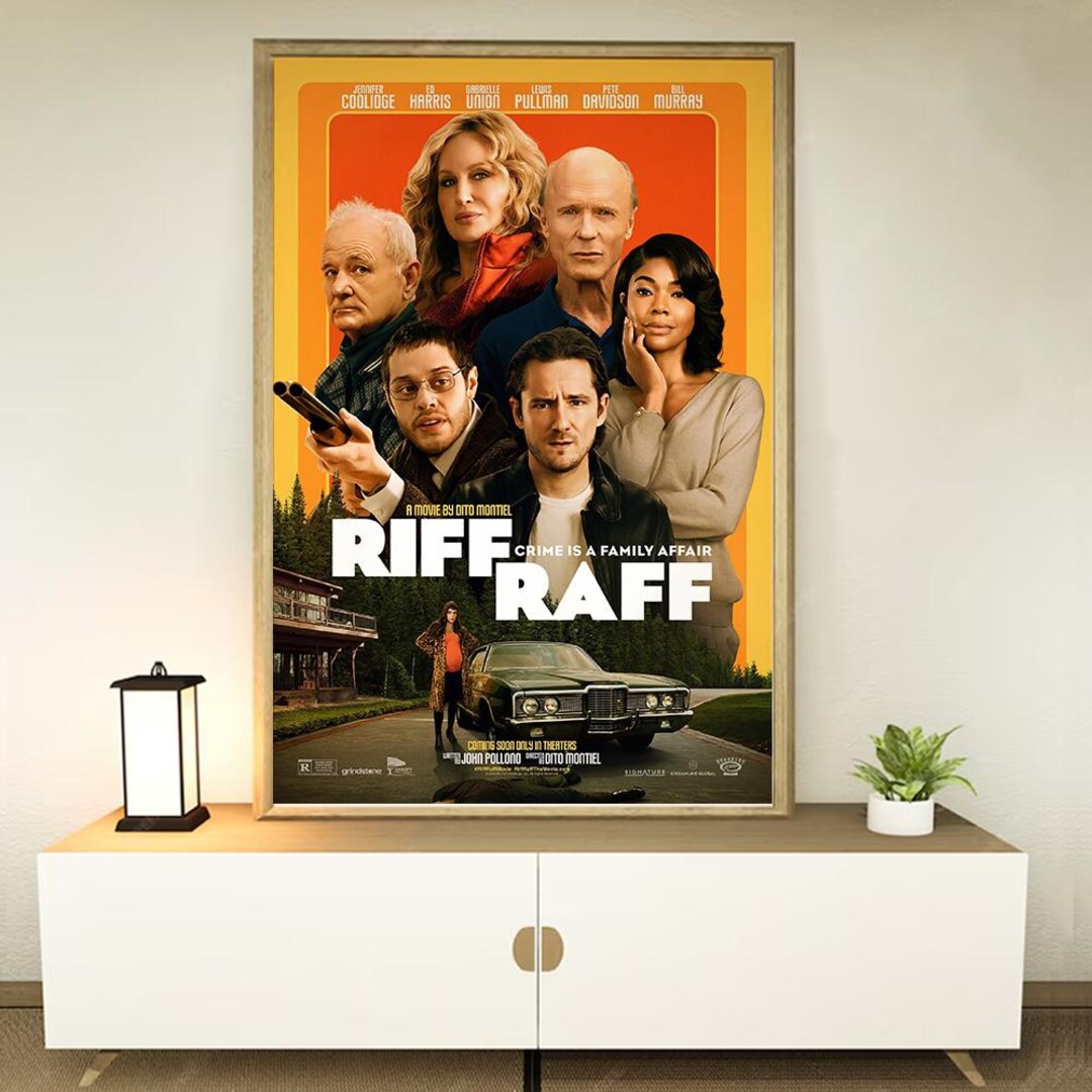 Riff Raff (2025) Movie Poster, Home Decoration, Festival Gifts, Office ...