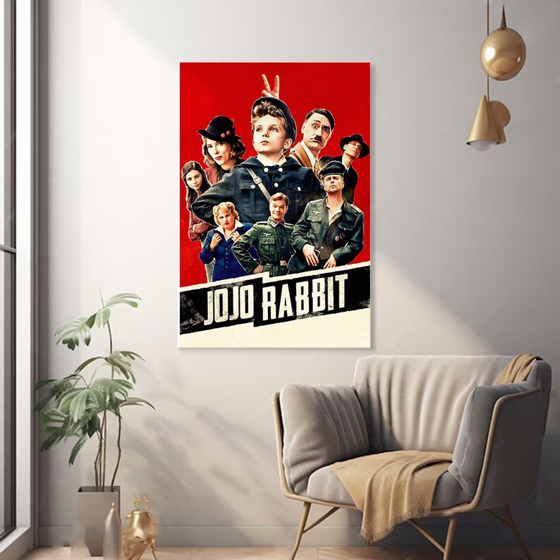 Jojo Rabbit (2019) Movie Poster, Home Decoration, Festival Gifts ...