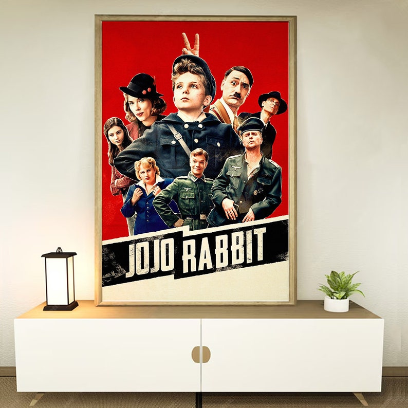 Jojo Rabbit (2019) Movie Poster, Home Decoration, Festival Gifts ...