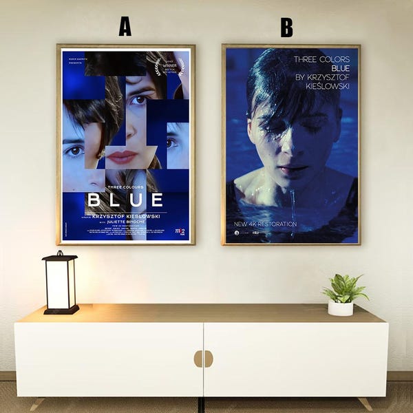 Blue Posters - Etsy