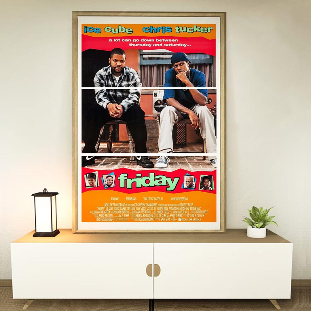 Friday (1995) Movie Poster, Home Decoration, Festival Gifts, Office ...