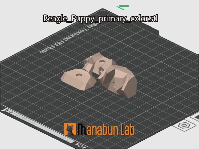 Low Poly Beagle Puppy Puzzle Toy Art Magnet Kawaii Cute 3dprint STL ...