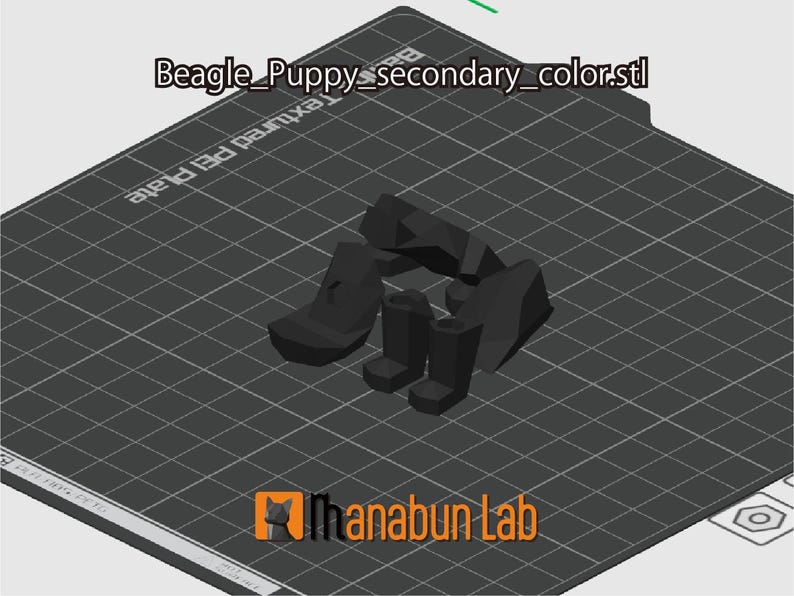 Low Poly Beagle Puppy Puzzle Toy Art Magnet Kawaii Cute 3dprint STL ...
