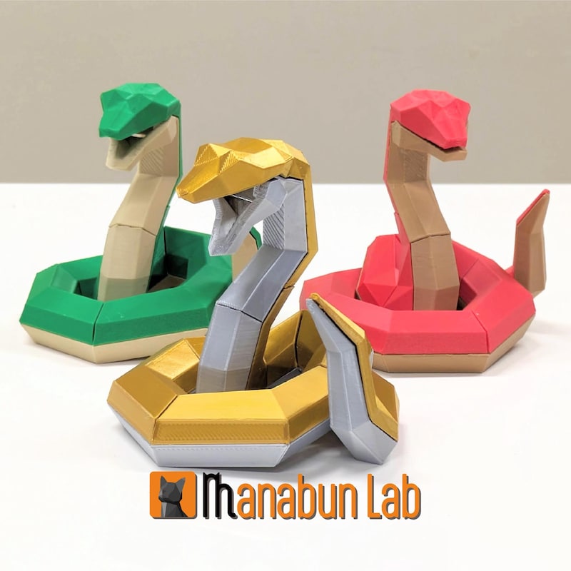 3dprint Snake Stl - Etsy