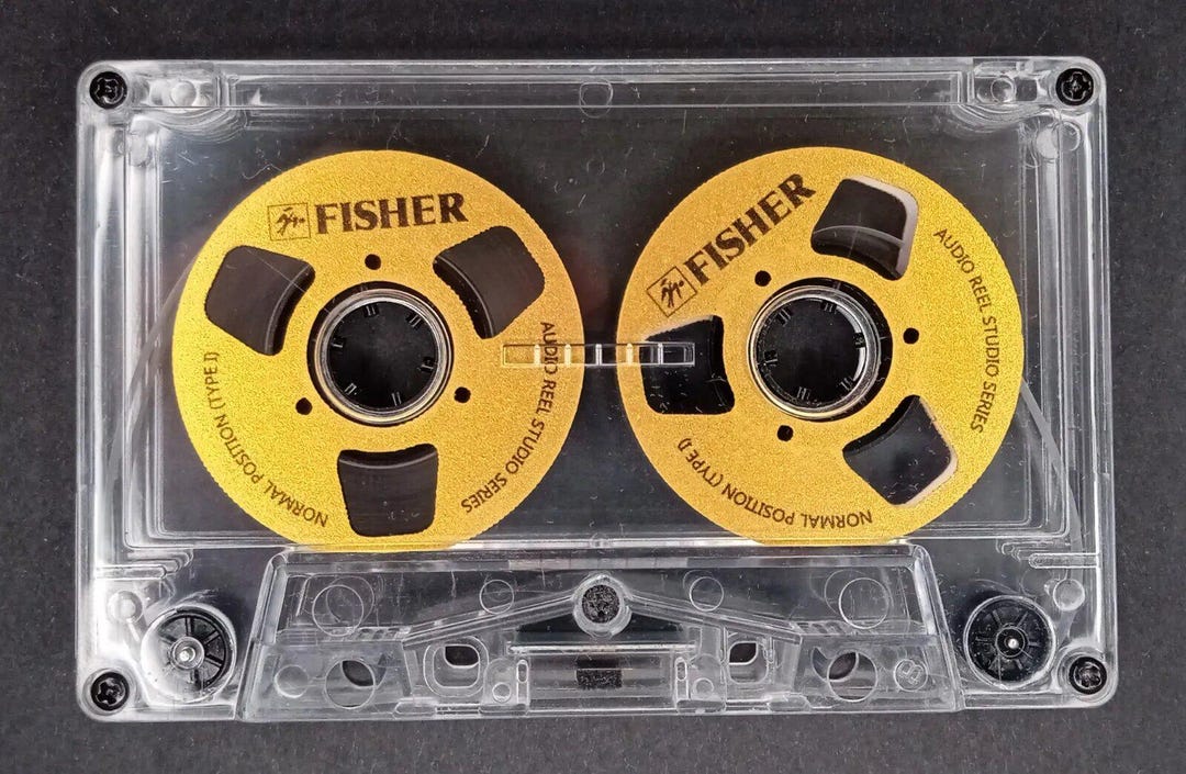 Audio Reels Cassette Tapes Fisher Reel to Reel New Cassette - Etsy
