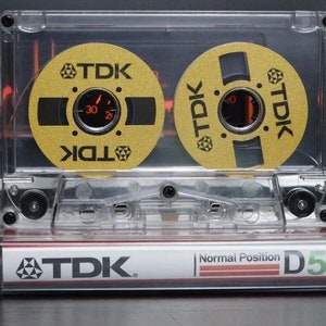 Reel to Reel Cassette Tape TDK Recordable Blank Tape 50 Min - Etsy