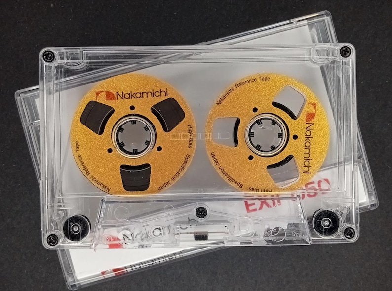 Audio Reels Cassette Tapes Nakamichi Reel to Reel New Cassette - Etsy