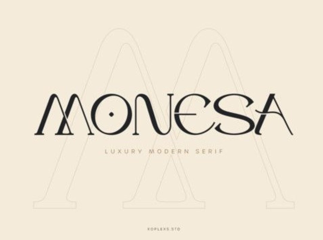 Monesa Font, Groovy Font, Vintage Font, Cricut Font, Retro Font ...