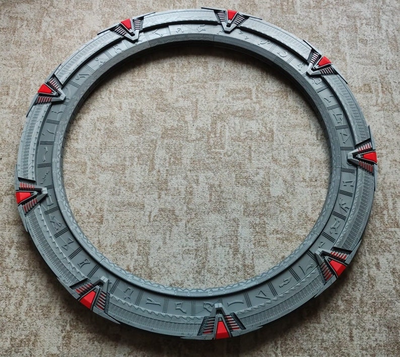 Stargate - 83cm Diametral - 3D Printed - Etsy