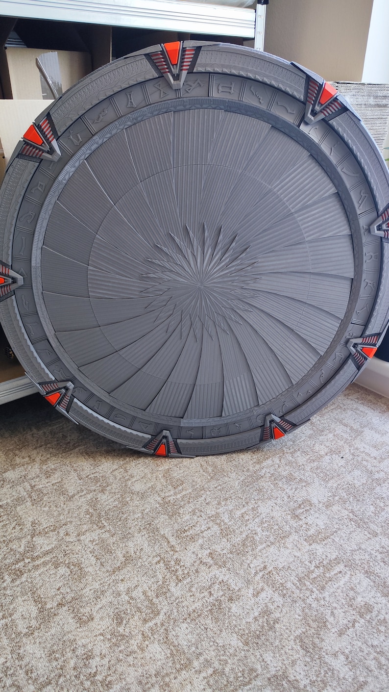 Stargate - 83cm Diametral - 3D Printed - Etsy