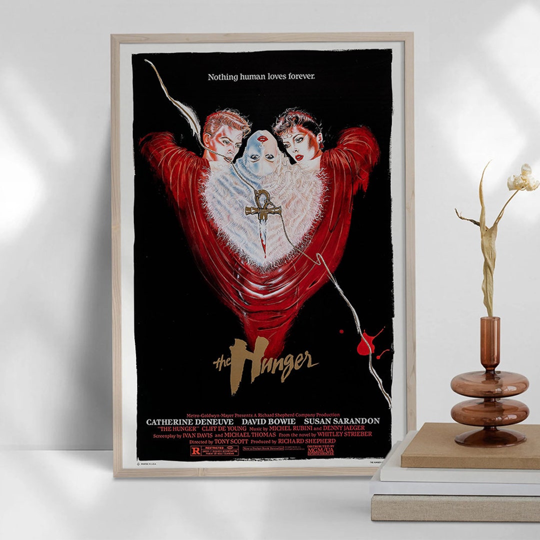 The Hunger Movie Poster Unique Home Decor High Quality Canvas Print ...