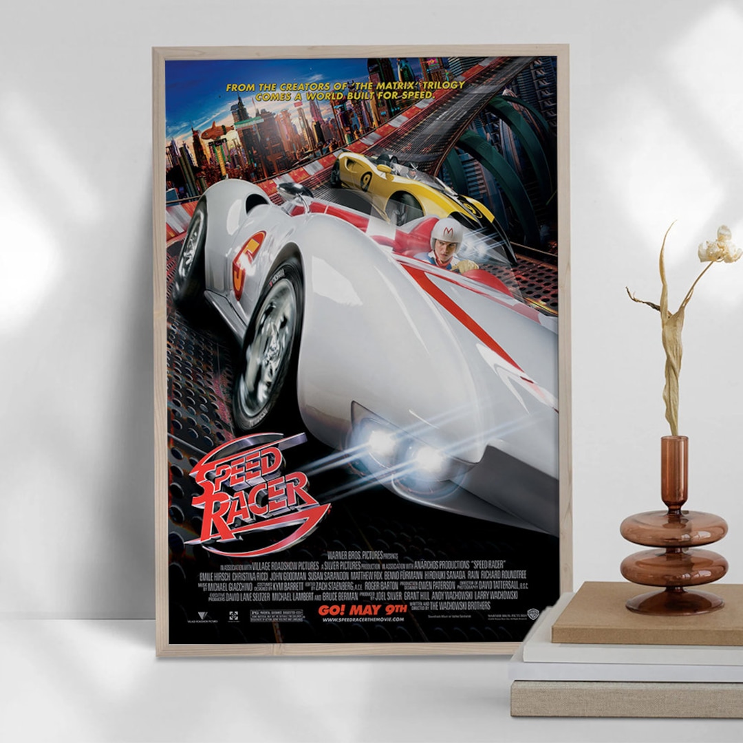 Speed Racer Movie Poster Unique Home Decor Movie Collectibles High ...