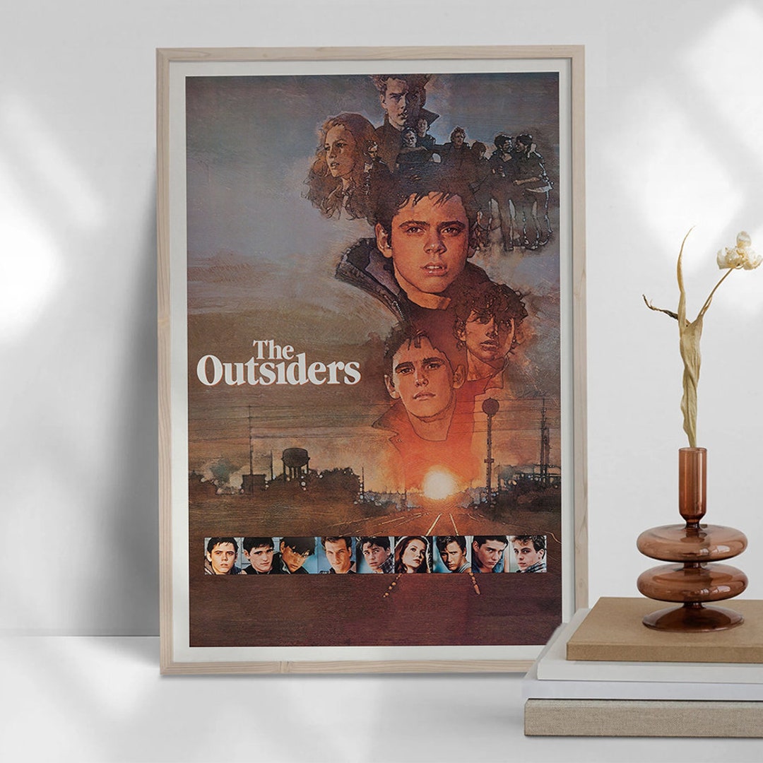 The Outsiders Movie Poster Unique Home Decor Movie Collectibles High ...