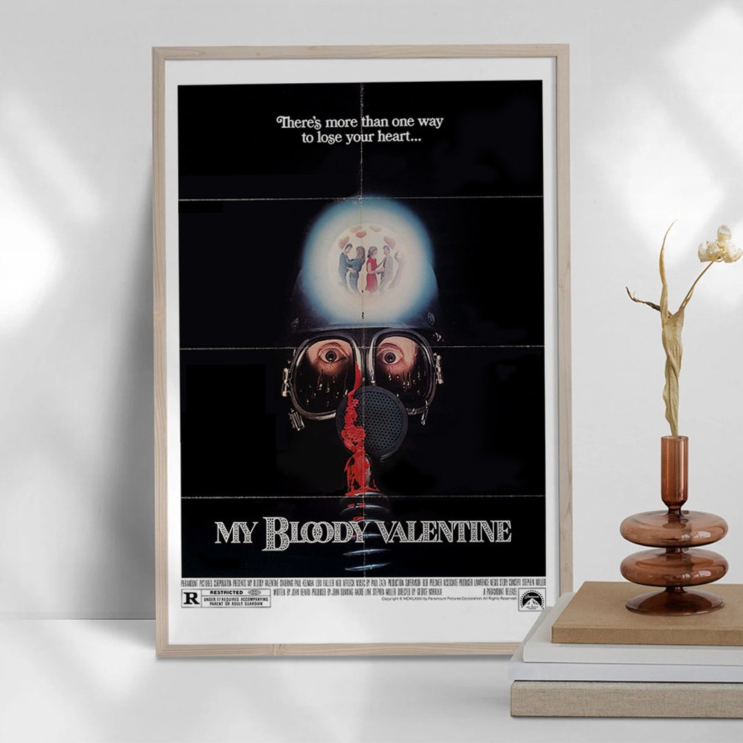 My Bloody Valentine Movie Poster Unique Home Decor High Quality Canvas ...