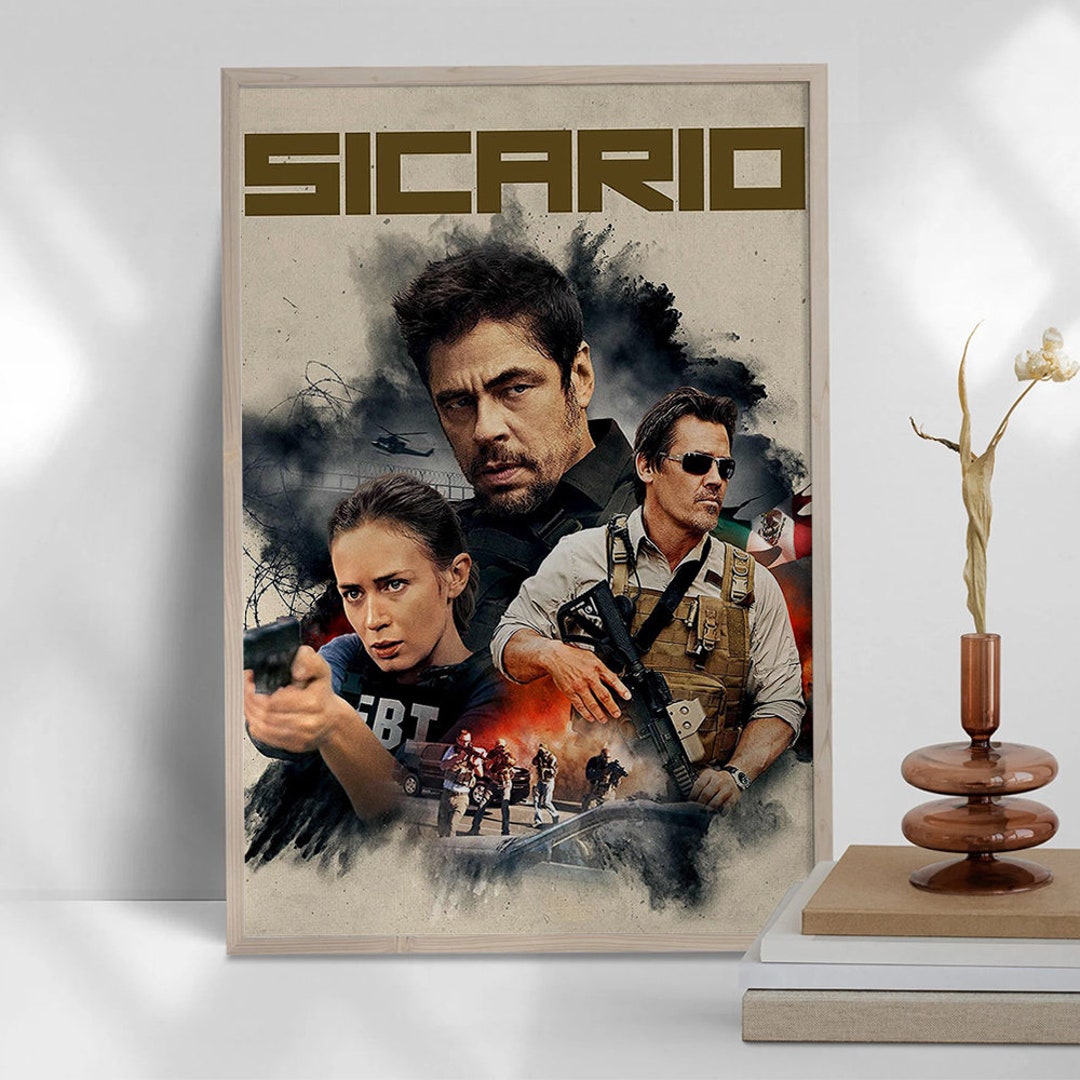 Sicario Movie Poster Unique Home Decor Movie Collectibles High Quality ...
