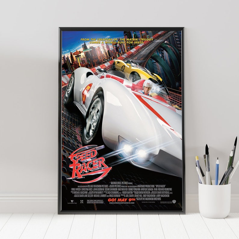 Speed Racer Movie Poster Unique Home Decor Movie Collectibles High ...