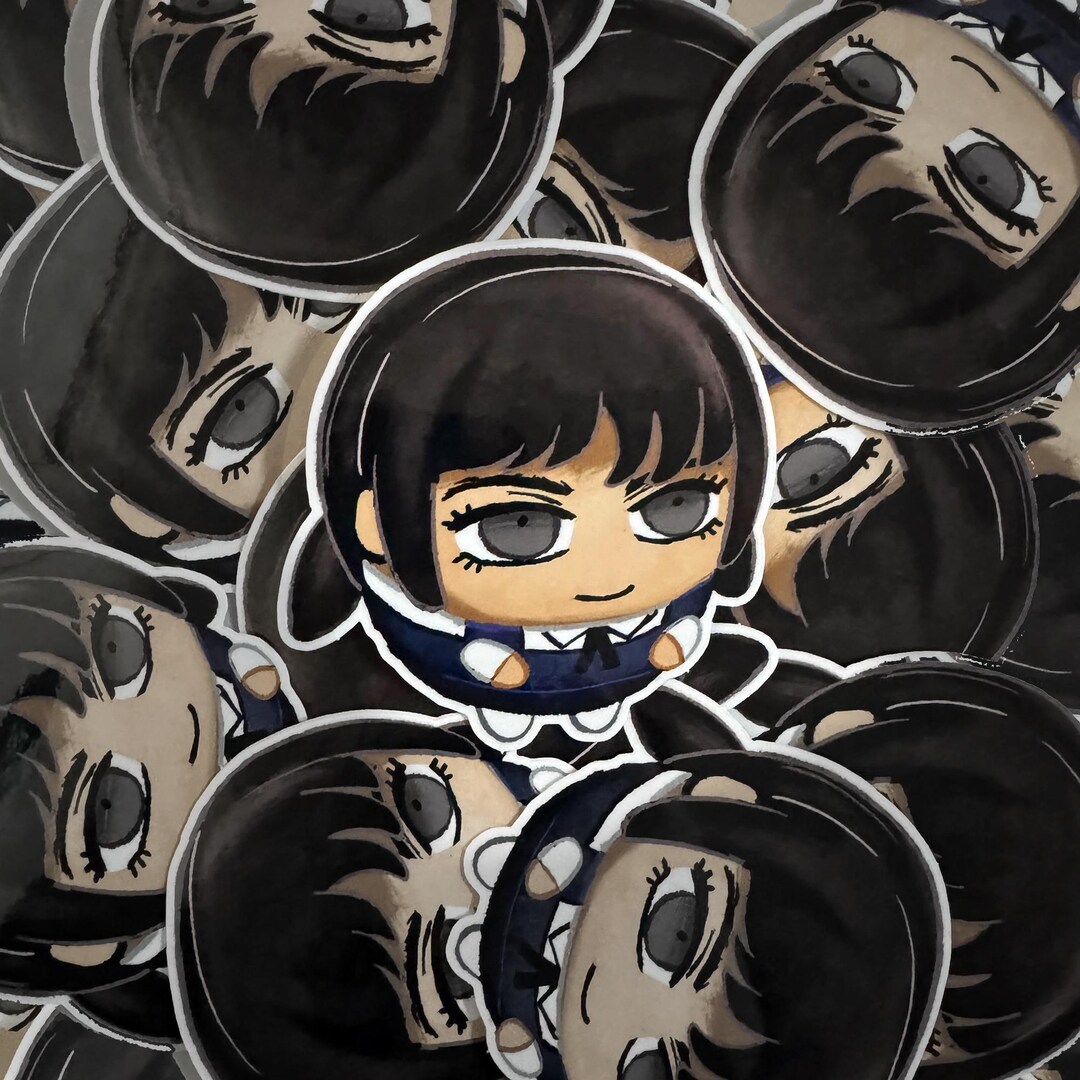 Chainsaw Man - Asa Mitaka Bean Plushie Sticker - Etsy