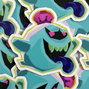 Luigi's Mansion 3 - King Boo Sticker (glows in the Dark!) - Etsy