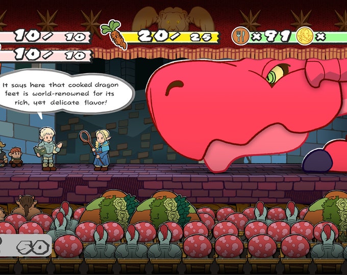 Dunmeshi Paper Mario Red Dragon Print - Etsy