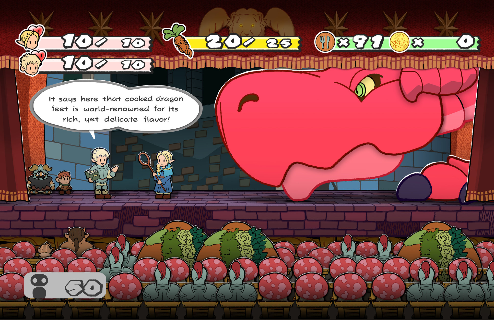 Dunmeshi Paper Mario Red Dragon Print - Etsy