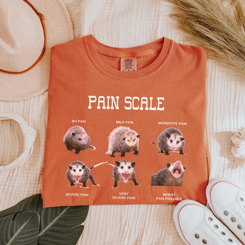 Nurse Pain Scale Pain Assessment Comfort Colors Shirt, Pain Assessment ...