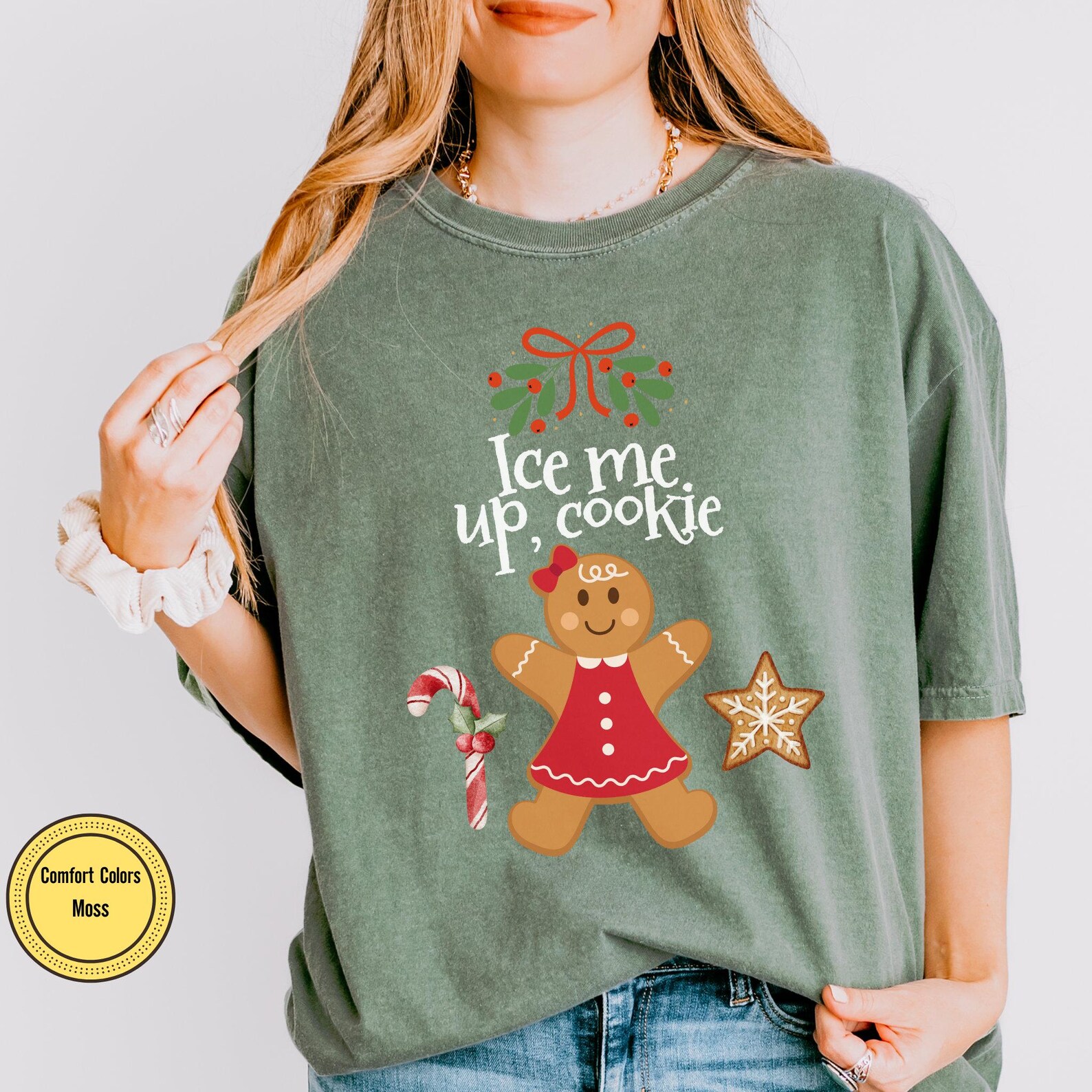 Funny Inappropriate Couple Matching Shirts, Gingerbread Holiday Comfort ...
