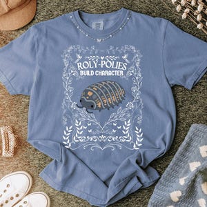 Roly Poly Comfort Colors Shirt | Roly Poly Beetle T-shirt | Retro Funny ...