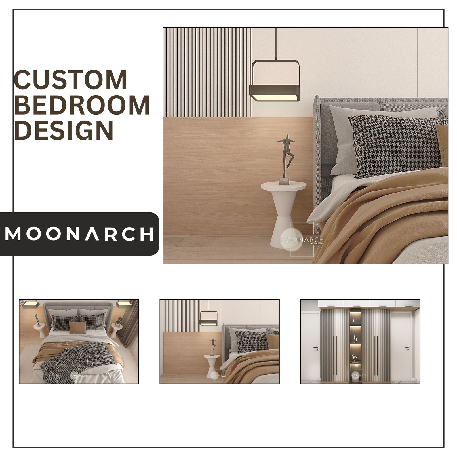 Custom Bedroom Design, Interior Design Service, Home Gift, Custom ...