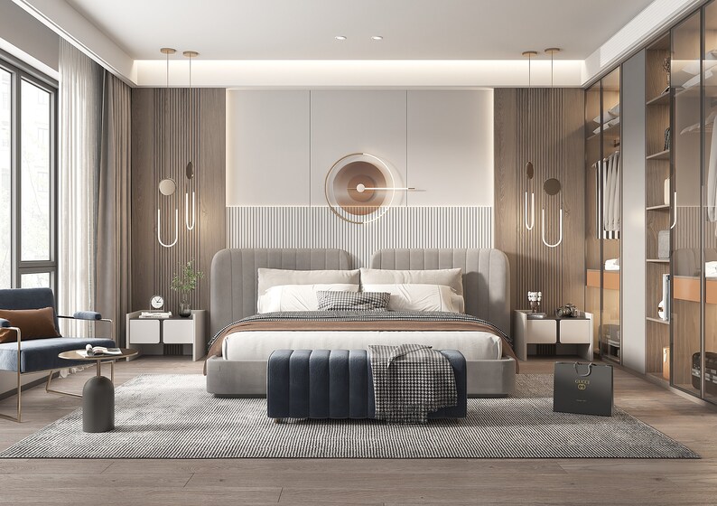 Custom Bedroom Design, Interior Design, Interior Design Service, Custom ...