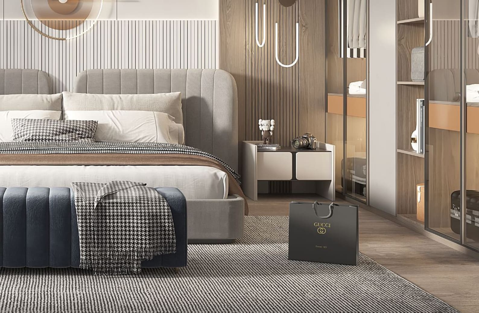 Custom Bedroom Design, Interior Design, Interior Design Service, Custom ...