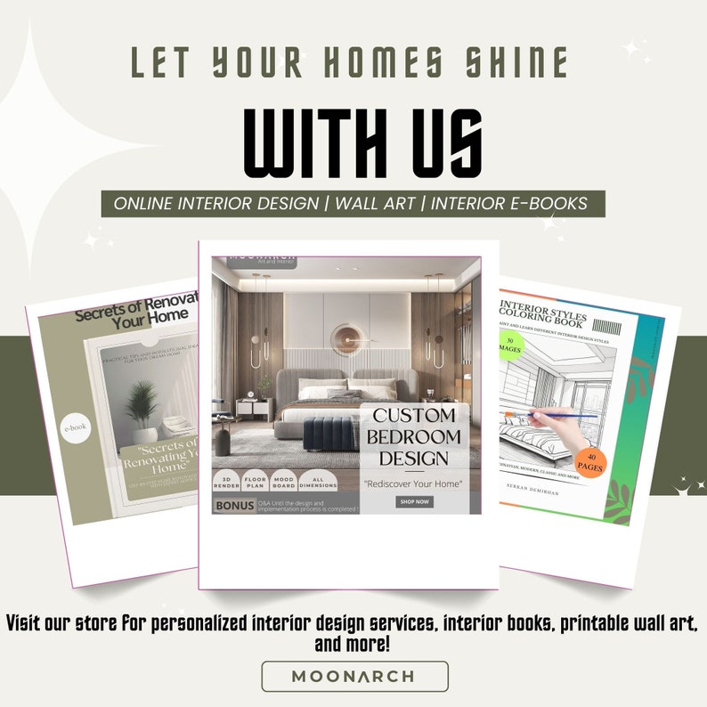 Custom Bedroom Design, Interior Design, Interior Design Service, Custom ...