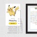 Pokémon Pokédex Johto Region PDF Poster A1,A2,A3,A4 & A5 - Etsy