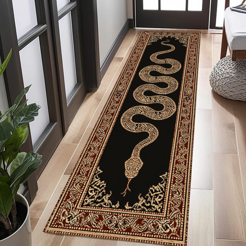 Snake Rug - Etsy