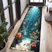 Ocean Rug, Fish Rug, Tropical Fish Rug, Underwater Fish View Rugs, Gift ...