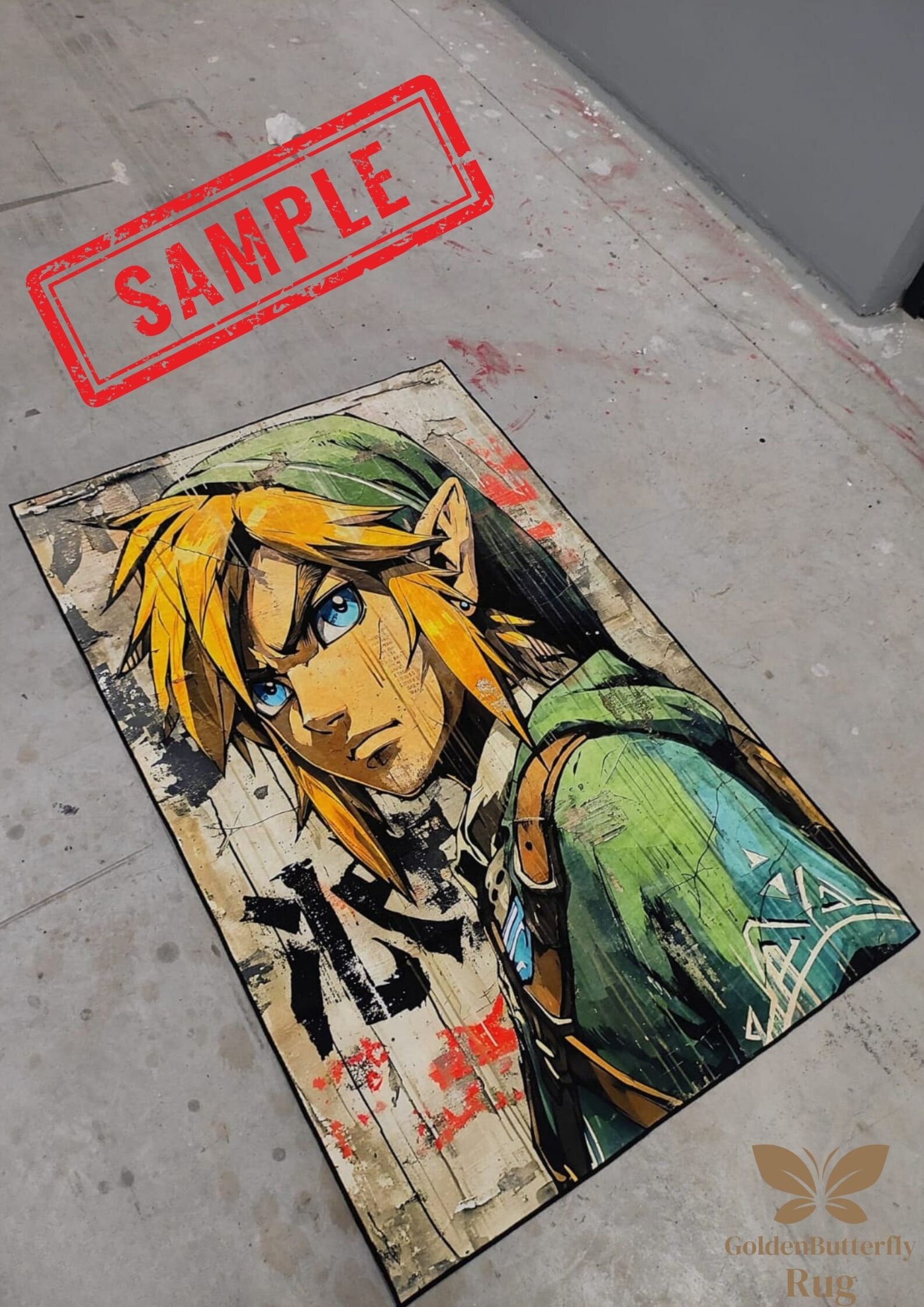 Gamer Room Rug, Arcade Room, Gaming Illusion Rug, Neon Look Rug, Living ...