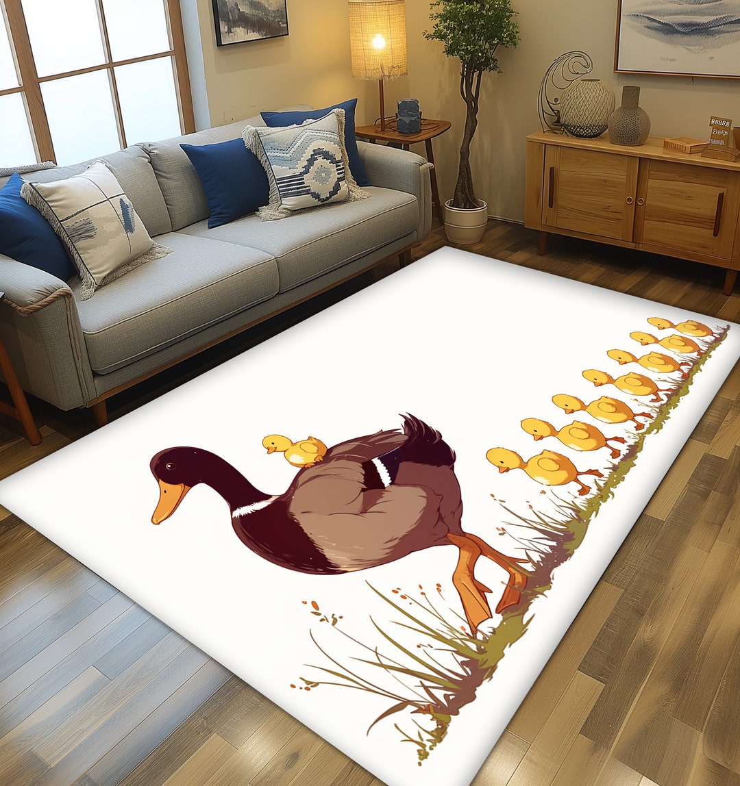 Duck Rug, Ducks Design Rug, Animal Rug, Cool Animal, Pet Paw, Home ...