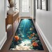 Ocean Rug, Fish Rug, Tropical Fish Rug, Underwater Fish View Rugs, Gift ...