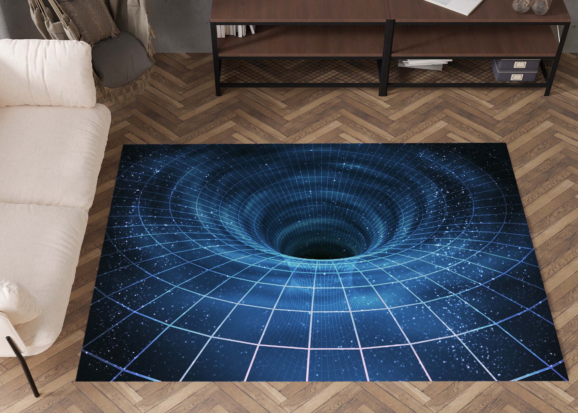 3D Rug, Optical Illusion Rug, 3D Design, Deep Hole Rug, 3D Design Rug ...