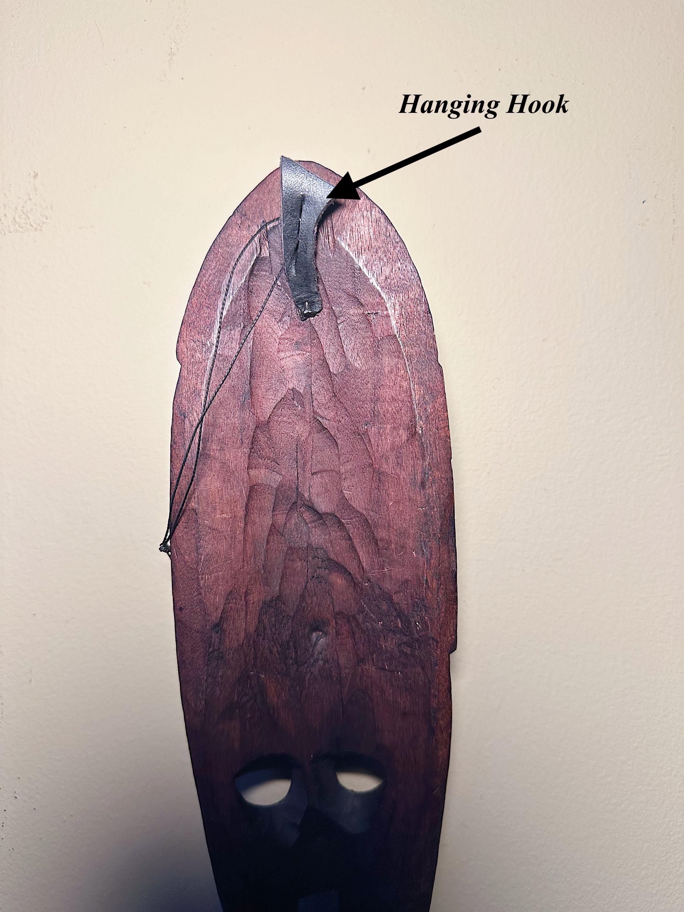 Hand-carved Wood African Maasai Mask, Beautiful, Brown - Etsy