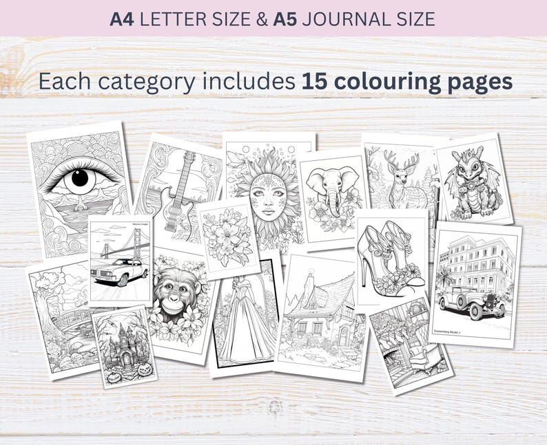 2026 Colouring Books | 12 Months of Themed Colouring Bundle | Kids ...