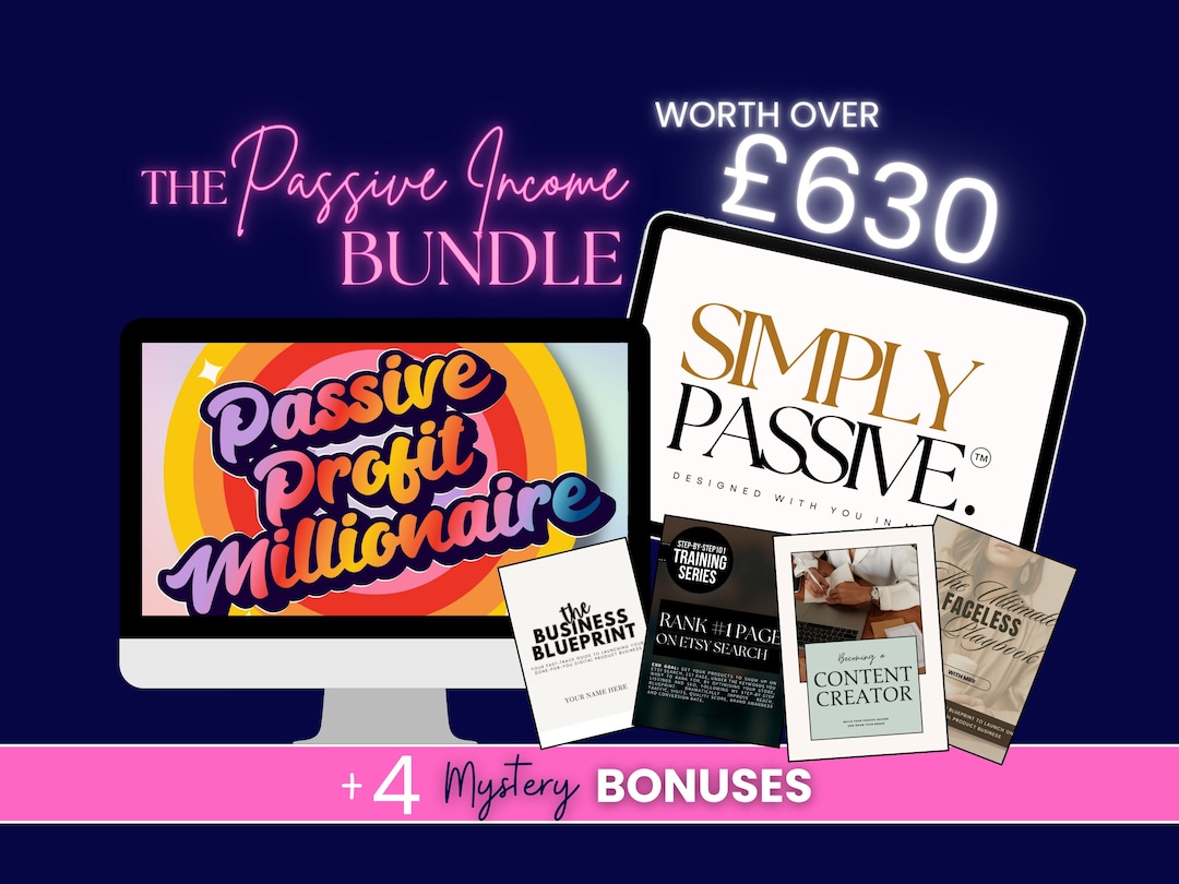 Passive Income Courses | Passive Profit Millionaire | Simply Passive ...