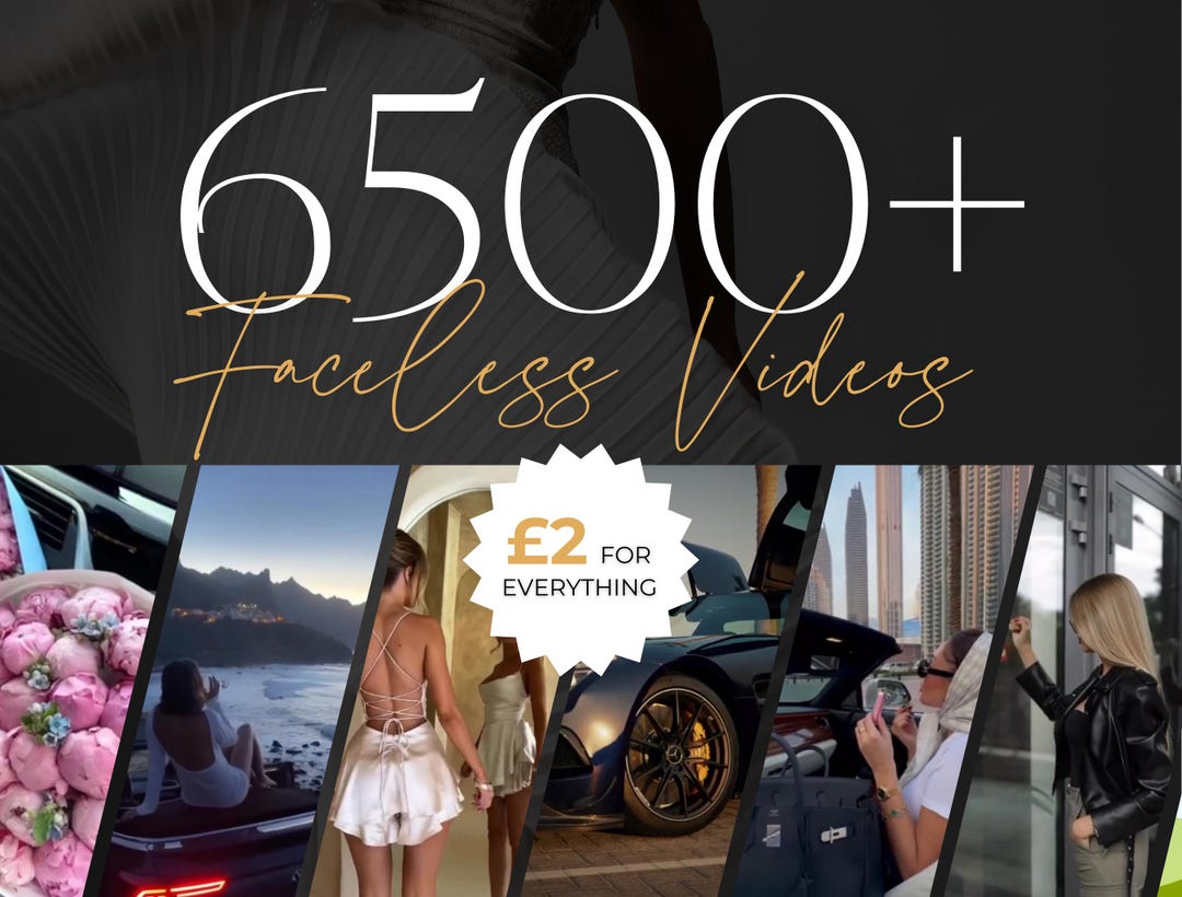 Faceless Reels, Social Media Content, Videos, Viral - Luxury Aesthetic ...