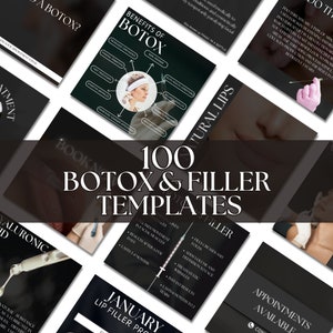 100 Aesthetics Templates | Botox & Filler, Luxury, Social Media ...