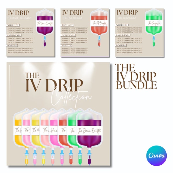 Iv Therapy Bags - Etsy