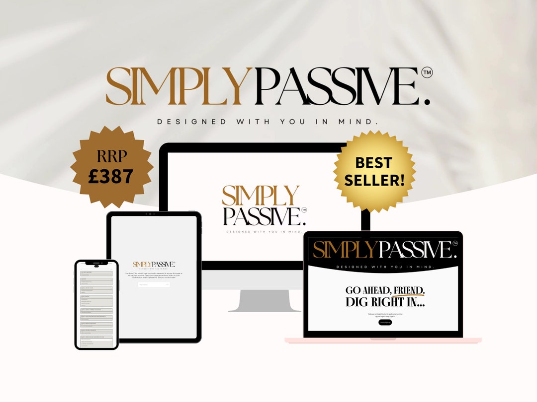 Simply Passive Course, Digital Marketing Guide/course for Beginners, W ...