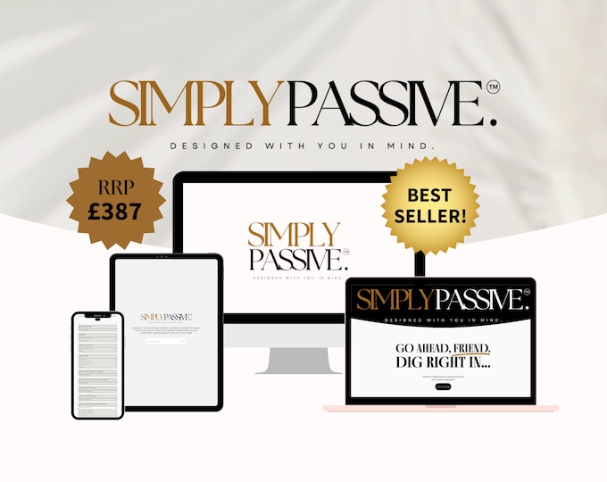 Simply Passive Digital Marketing Course Faceless Marketing Master ...