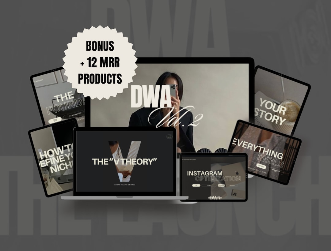 Digital Wealth Academy Course 2.0 | Digital Marketing | Master Resell Rights & Private Label ...