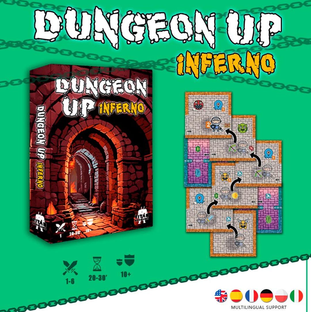 Dungeon up Inferno - Dungeon Crawler - Expansion Cardgame (PDF Download ...